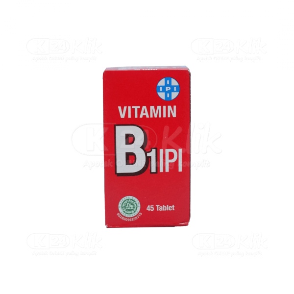 Jual Vitamin B1 IPI Tab 45s Tube (per Pcs) | Shopee Indonesia