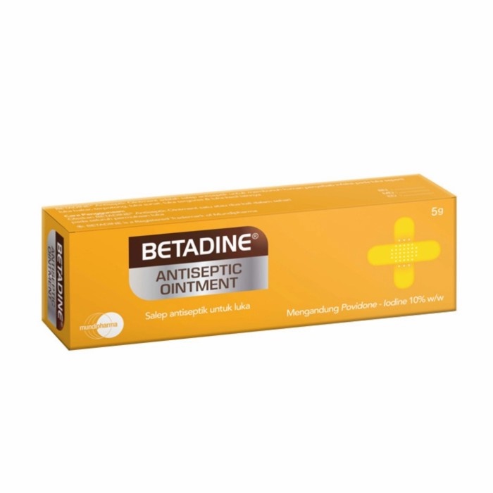 Jual BETADINE OINT 5Gram (1 PCS) | Shopee Indonesia