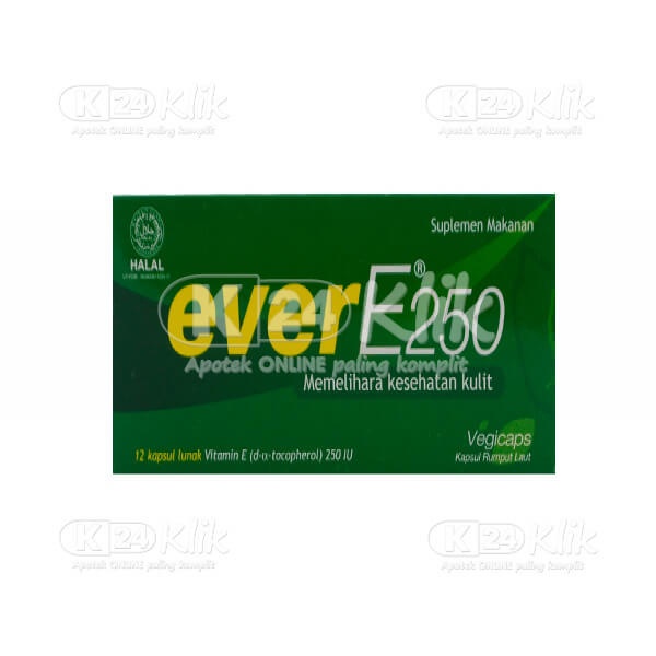Jual Ever E 250iu Kapsul Lunak (per Strip Isi 12 Kapsul) (per Dos ...