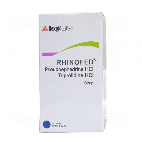 Jual RHINOFED SIRUP 60ML | Shopee Indonesia