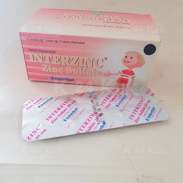 Jual Interzinc 20mg Disp Tablet (per Strip) | Shopee Indonesia