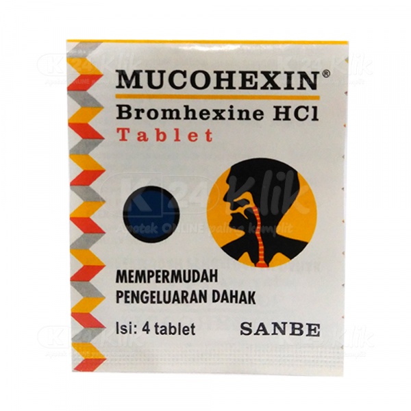 Jual Mucohexin 8mg Tablet (per Strip) | Shopee Indonesia