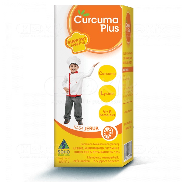 Jual CURCUMA PLUS APPETITE SIRUP 60ML (1 BOTOL) | Shopee Indonesia