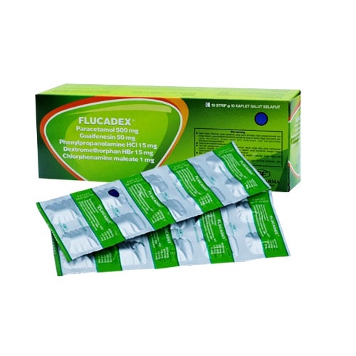 Jual Flucadex Tablet 1 Strip – Obat Flu & Batuk Pilek / Pereda Hidung ...