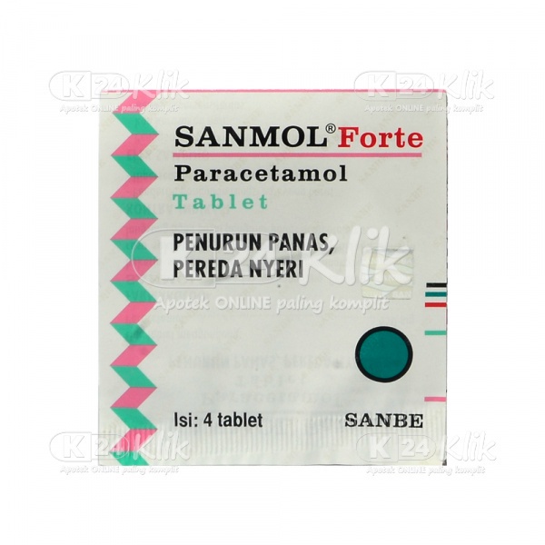 Jual Sanmol F 650mg Tablet Per Strip Isi 4 Tablet (per Strip) | Shopee ...
