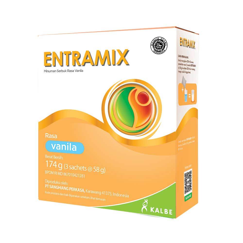 Jual ENTRAMIX VANILA 174G (BOX) | Shopee Indonesia