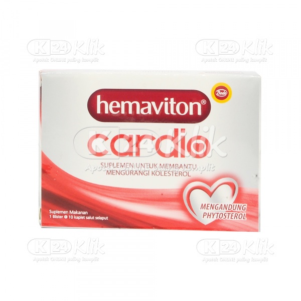 Jual Hemaviton Cardio Tablet Strip (per Strip) | Shopee Indonesia