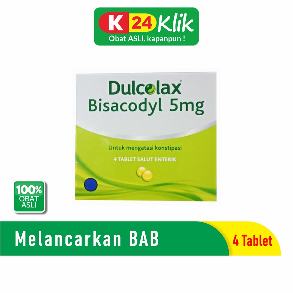 Jual Dulcolax Tablet (1 Strip isi 4 Tablet) | Shopee Indonesia