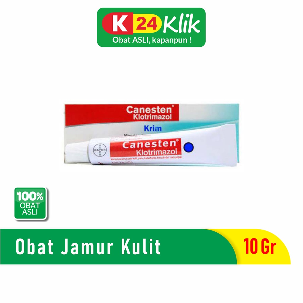 Jual CANESTEN Cream 10Gram / Salep Infeksi Jamur (1 Pcs) | Shopee Indonesia