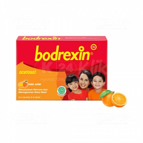 Jual BODREXIN 16 TABLET (1 Dos isi 4 Strip @4 Tablet) | Shopee Indonesia