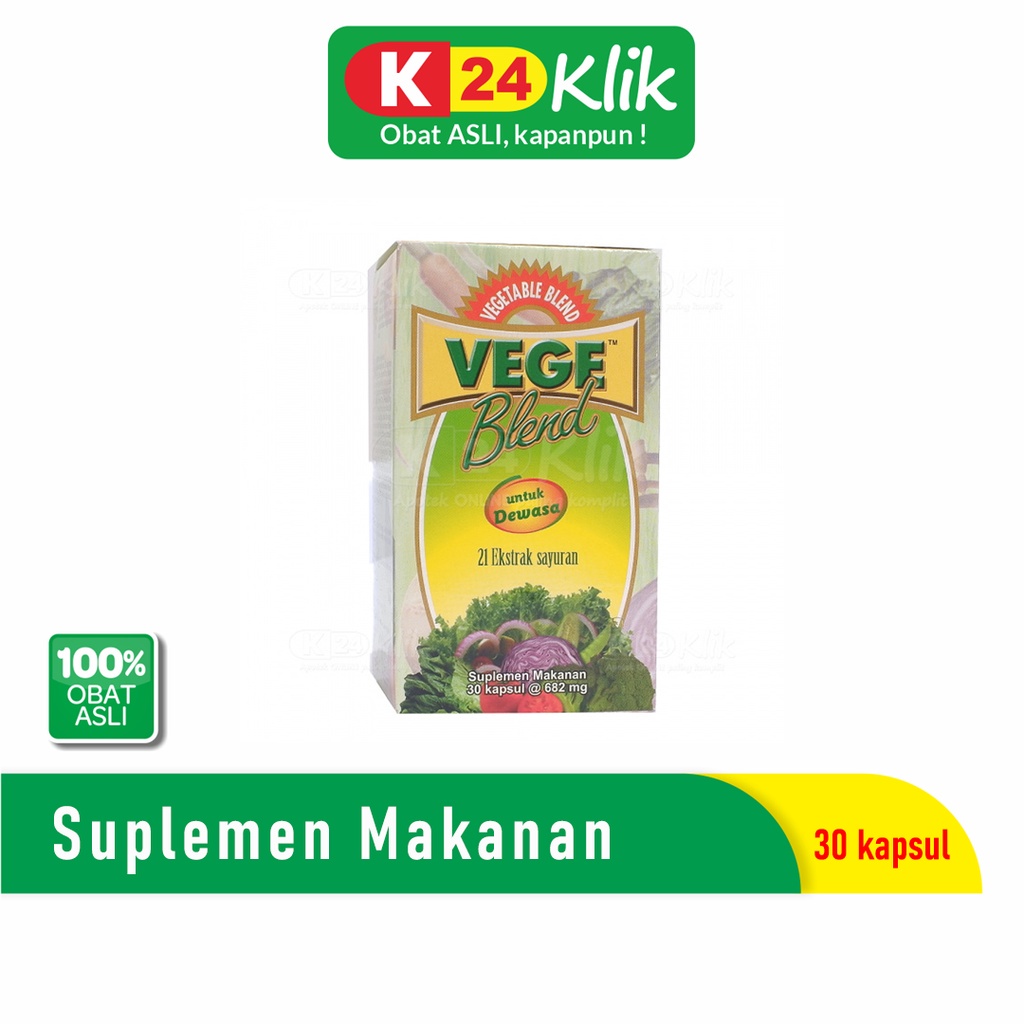 Jual Vegeblend 21 Adult (1 Botol Isi 30 Kapsul) | Shopee Indonesia Jual Vegeblend 21 Adult (1 Botol Isi 30 Kapsul) | Shopee Indonesia