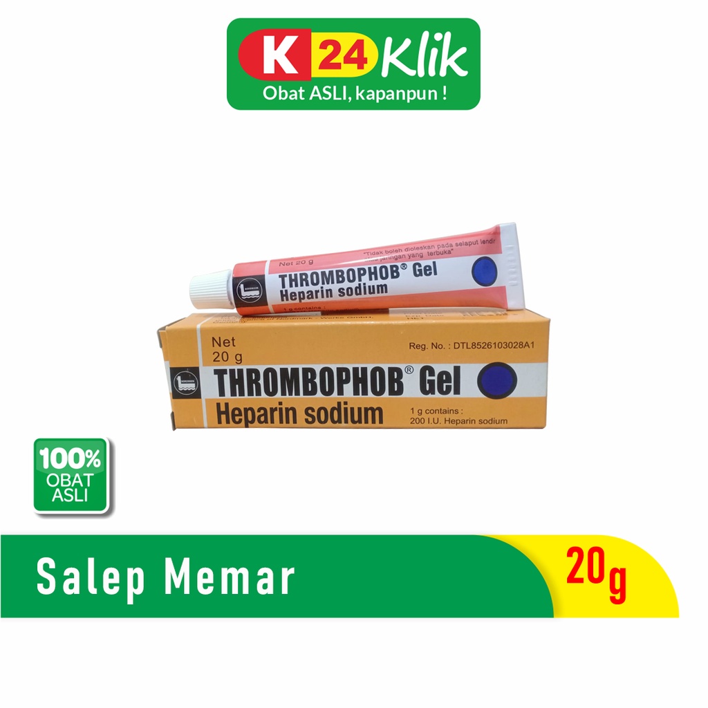 Jual Thrombophob Gel / Salep untuk atasi Lebam (1 Pcs) | Shopee Indonesia