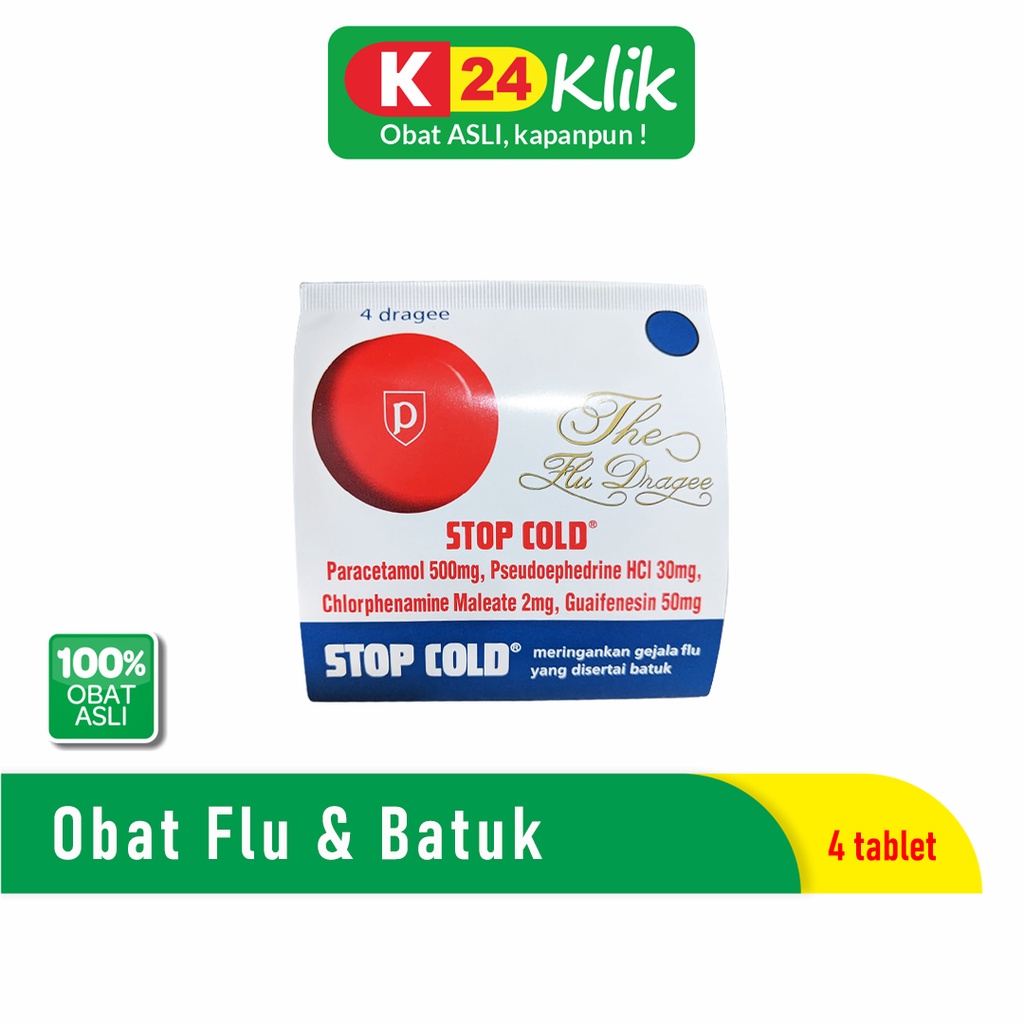 Jual Stop Cold Tablet (per Strip) | Shopee Indonesia