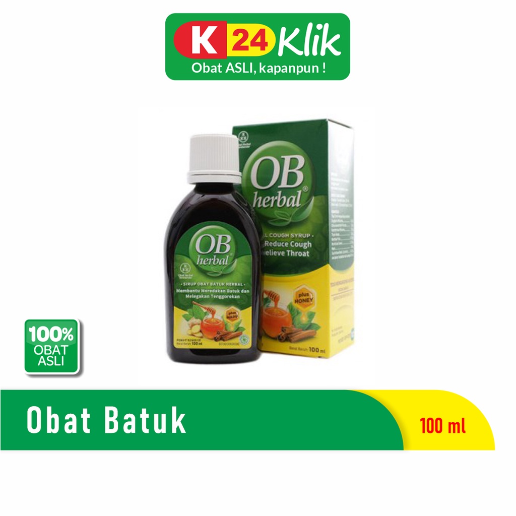 Jual OB Herbal 100Ml / Oabt Batuk (1 Pcs) | Shopee Indonesia