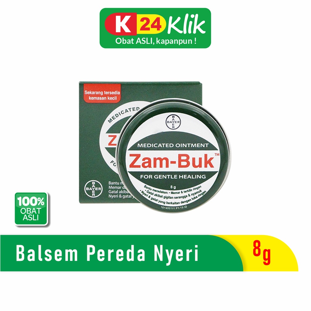 Jual Zambuk Medicated Ointment 8 Gram (1 Pcs) | Shopee Indonesia