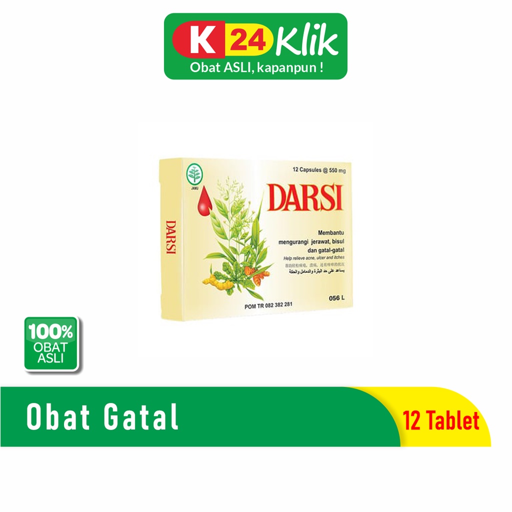Jual Darsi 1 Strip (Isi 12 Kapsul) | Shopee Indonesia