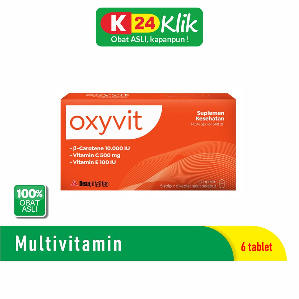 Jual Oxyvit Fc (Isi 1 Dos 30 Tablet) | Shopee Indonesia