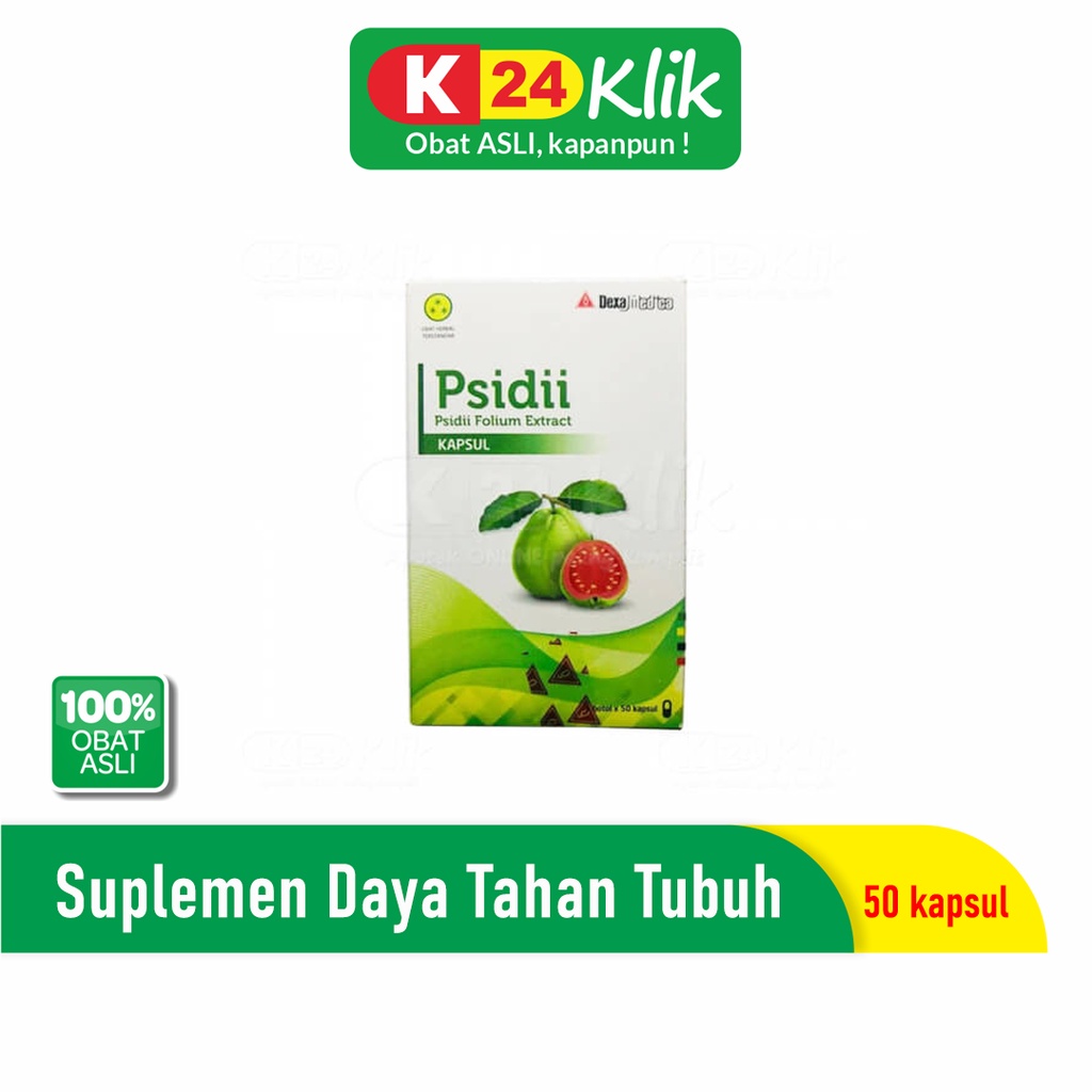 Jual Psidii Kapsul 1 Dos (Isi 50 Kapsul) | Shopee Indonesia