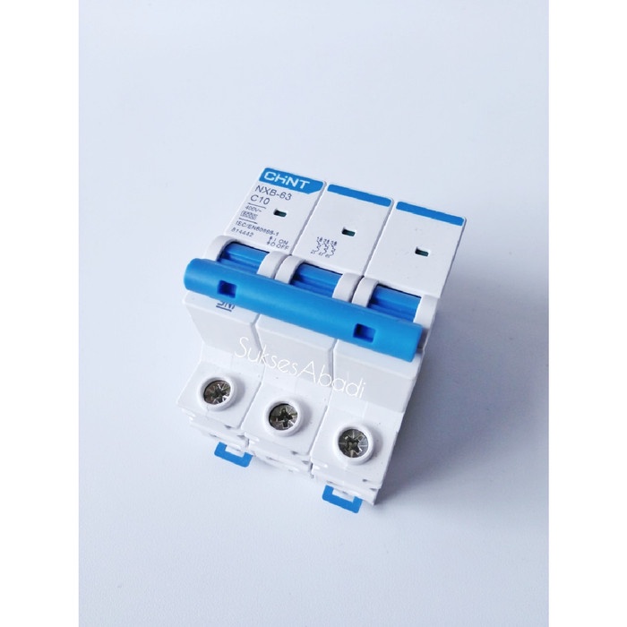 Jual MCB CHINT 3 PHASE 6A, 10A, 16A, 20A, 25A, 32A, 40A, 50A, 63A | Shopee Indonesia