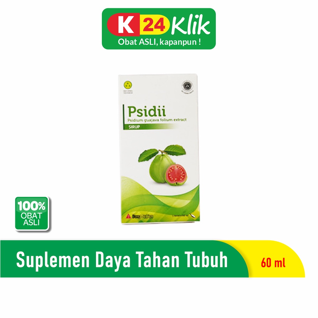 Jual Psidii Syrup 60ml (per Botol) | Shopee Indonesia