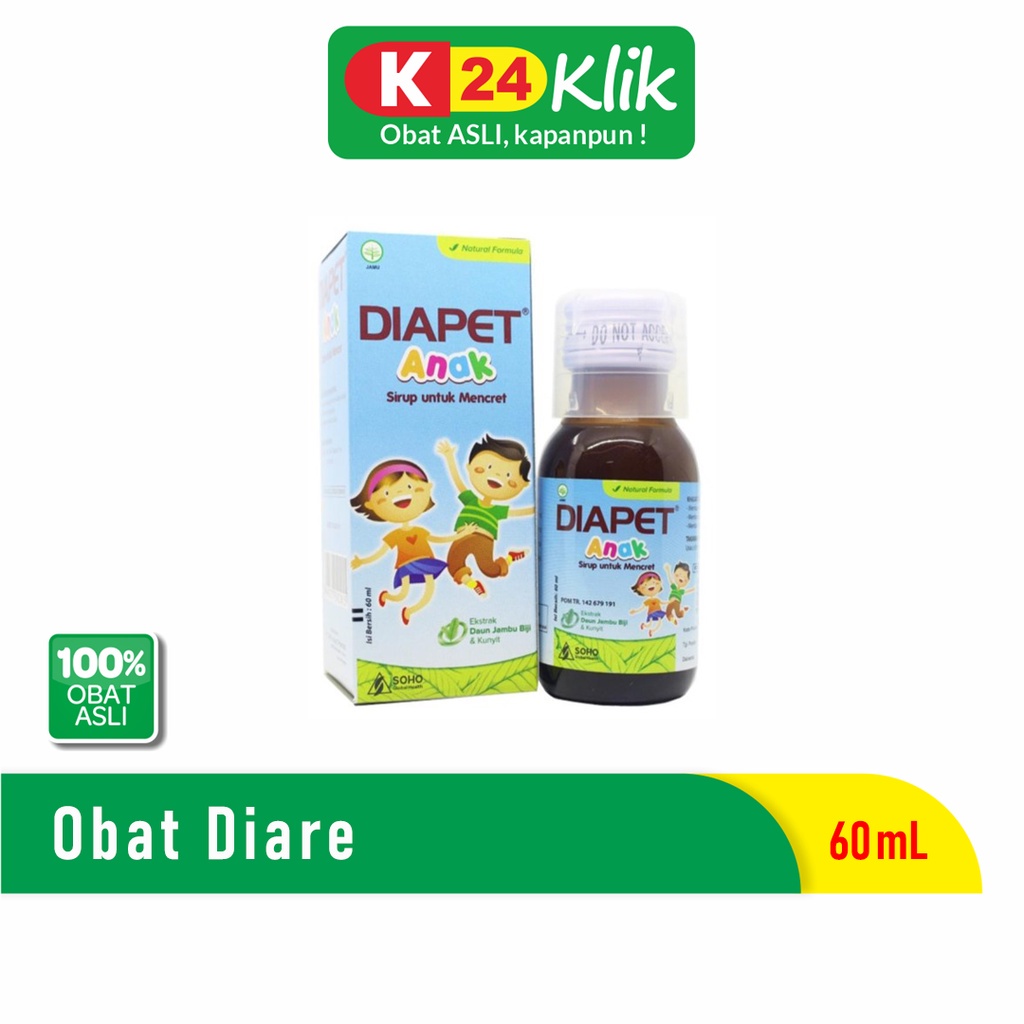Jual Diapet Syr 60Ml / Obat Diare Anak | Shopee Indonesia
