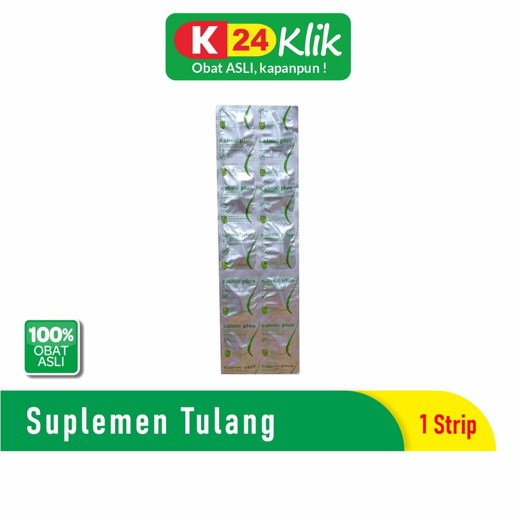 Jual Calnic Plus Tablet (per Strip) | Shopee Indonesia
