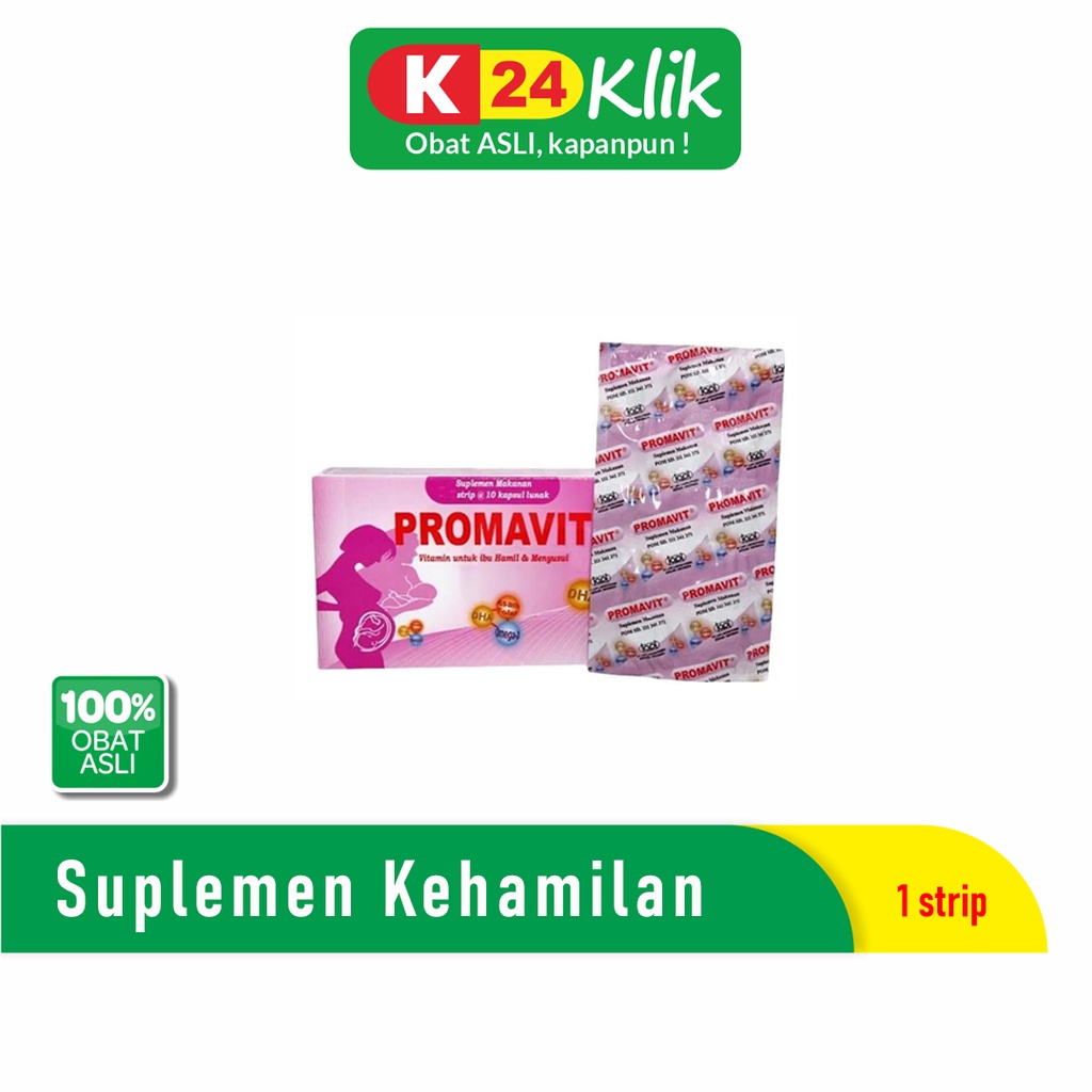 Jual Promavit Tablet 1 Strip / Multivitamin / Vitamin Ibu Hamil ...
