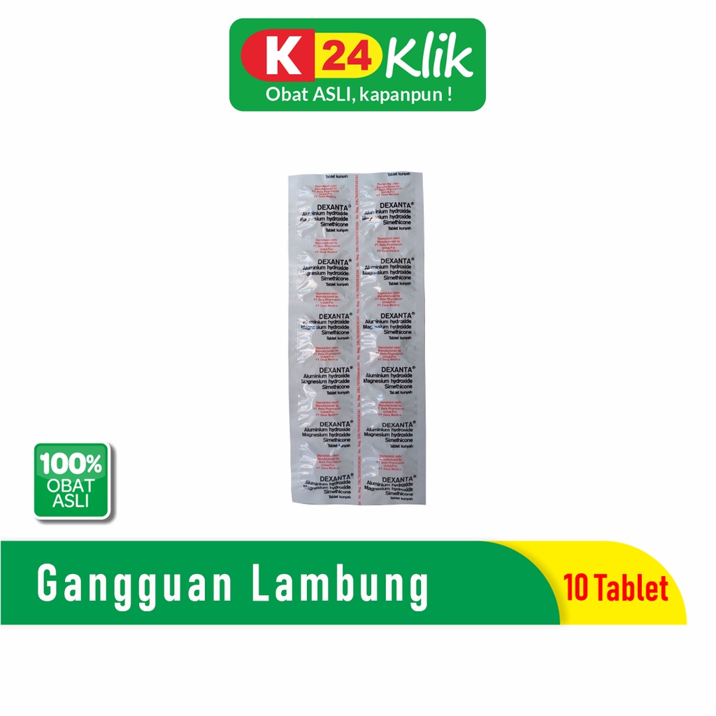 Jual Dexanta Tablet (per Strip) | Shopee Indonesia