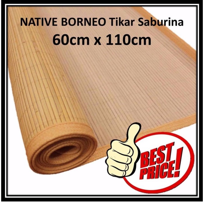 Jual KARPET, TIKAR/LAMPIT ROTAN SABURINA 60CM X 110CM | Shopee Indonesia