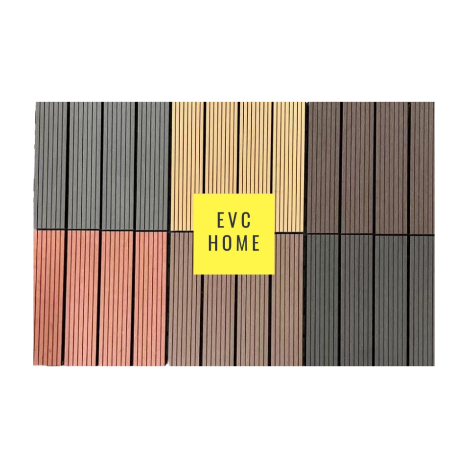 Jual Model Baru.. EVCHOME EVC WPC Decking 30 x 30cm Outdoor/ Indoor ...