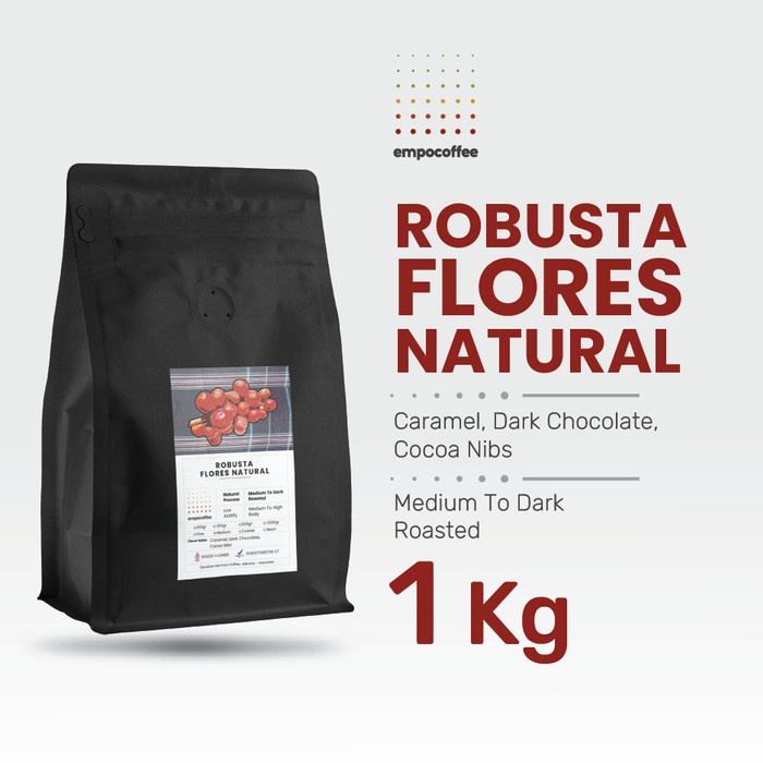 Jual Kopi Robusta Flores Bajawa Coffee Roasted Beans Espresso Coffe 1 ...