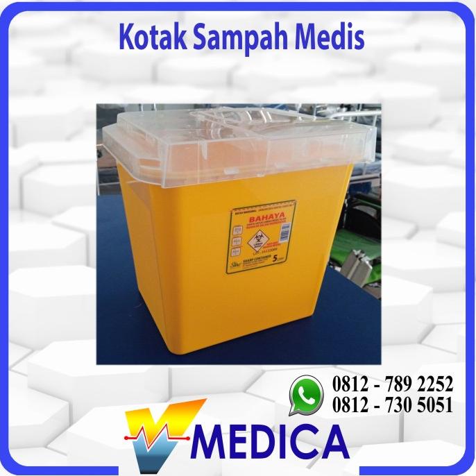 Jual """""] Tong Sampah Medis / Sharp Container Stera - uk 5 liter ...