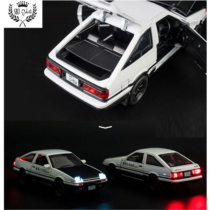Jual MUST HAVE!! DIECAST MOBIL MINIAUTO 1:28 TOYOTA AE86 TRUENO INITIAL ...