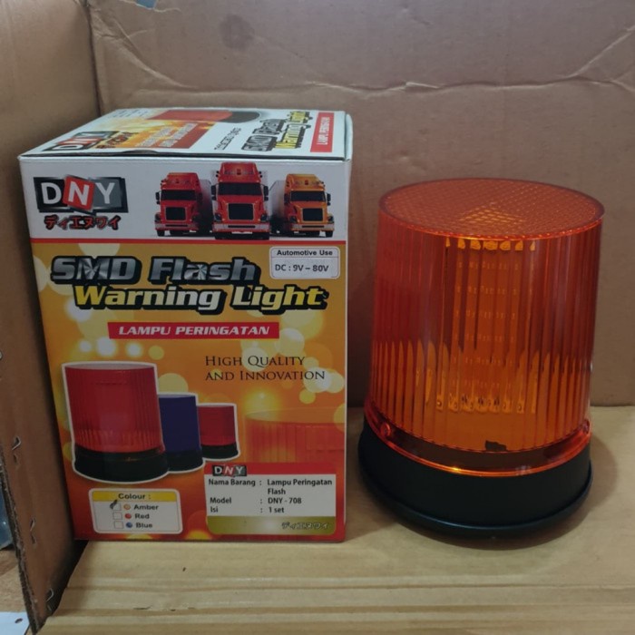 Jual Lampu Rotari/Rotary Lamp/Lampu Darurat LED Blitz DNY 708 warna ...