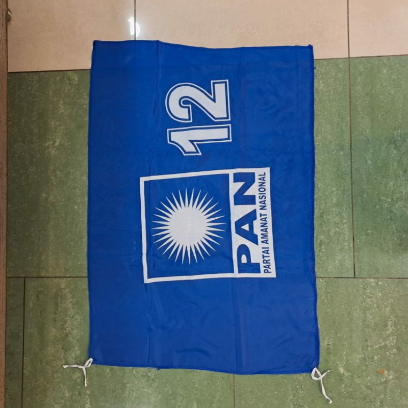 Jual Bendera partai PAN 60X90 BENDERA PAN ( isi 100 lembar ) | Shopee ...