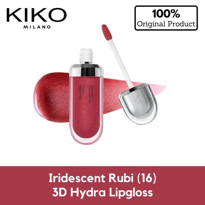 Jual Kiko Milano 3D Hydra Lipgloss 16 (Irisescent Ruby) | Shopee Indonesia