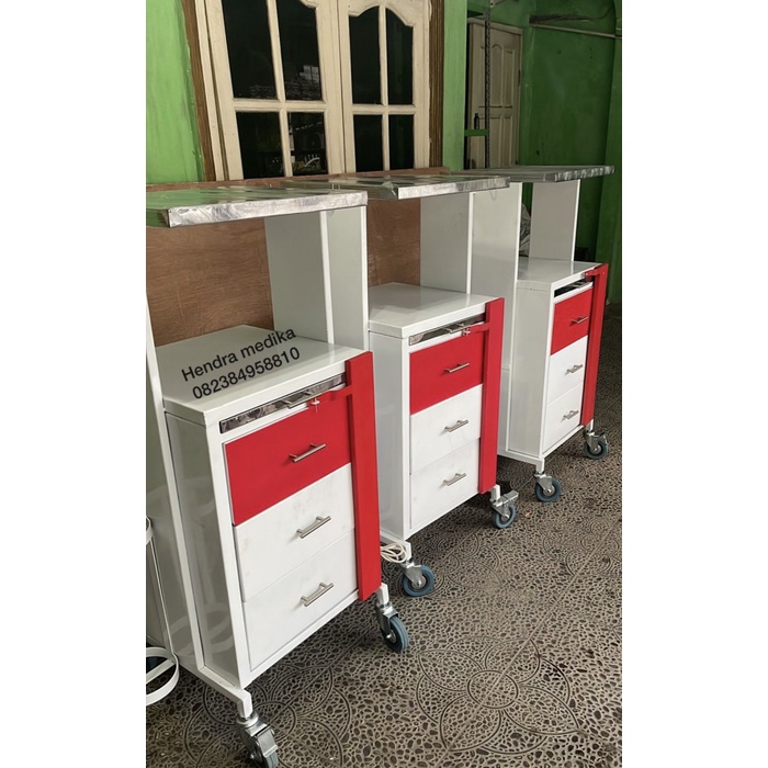 Jual troli emergency trolley rumah sakit | Shopee Indonesia