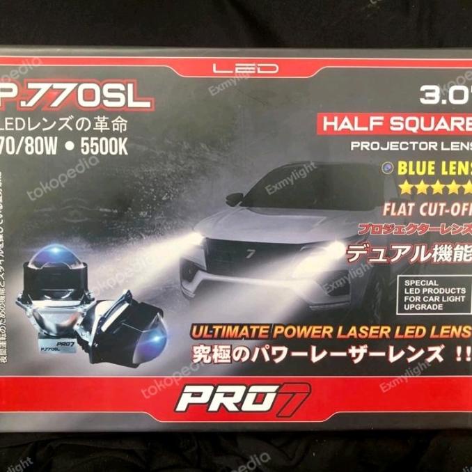 Jual Projector Biled Half Square Pro7 P770Sl 70/80W Blue Lens | Shopee ...