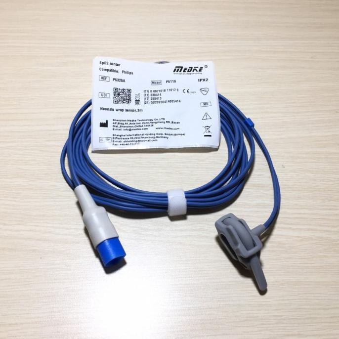 Jual SpO2 Sensor Compatible Phillips Neonate Wrap 3m | Shopee Indonesia
