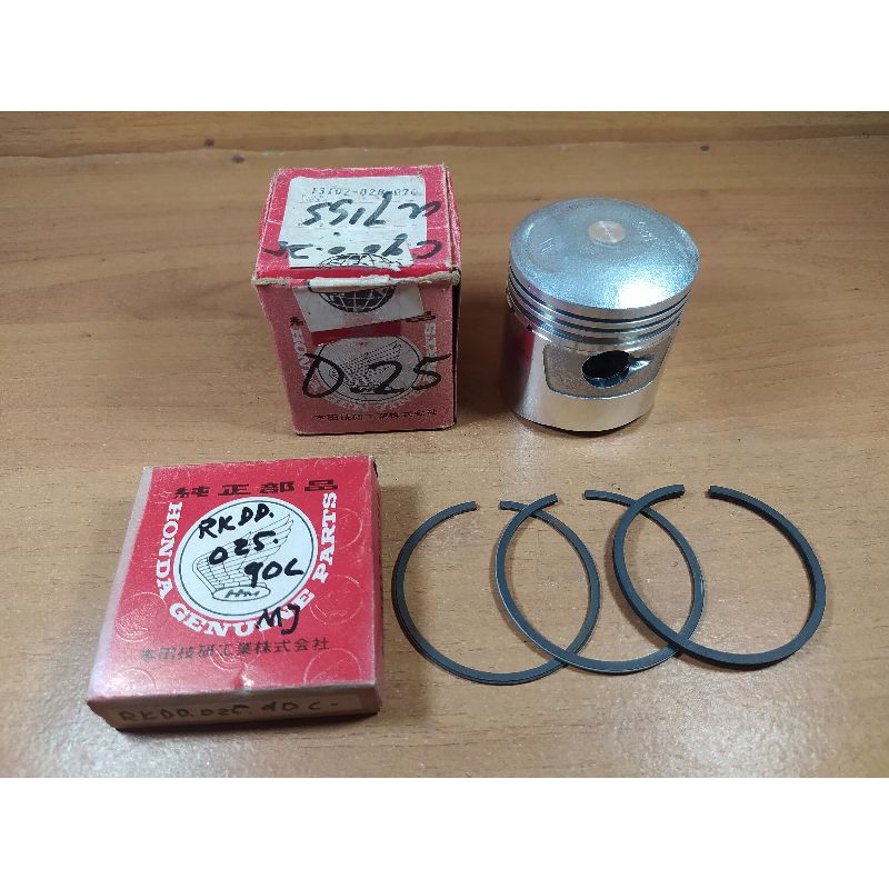 Jual Seher Piston Ring Honda S90 S90Z C90 OS.0.25 original baru japan ...