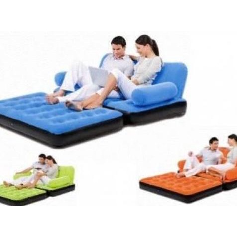 Jual Bestway 2 in 1 Sofa Bed Kasur Ranjang Angin Tiup FREE Pompa ...