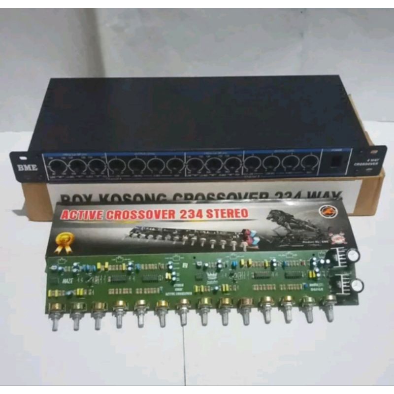 Jual Kit Active Crossover 234 Way Stereo Plus Box 234 Way | Shopee ...