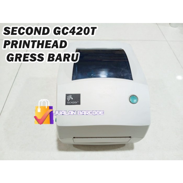Jual ZEBRA GC420T GC-420T GC 420 T PRINTER BARCODE LABEL ( PROMO ) | Shopee Indonesia