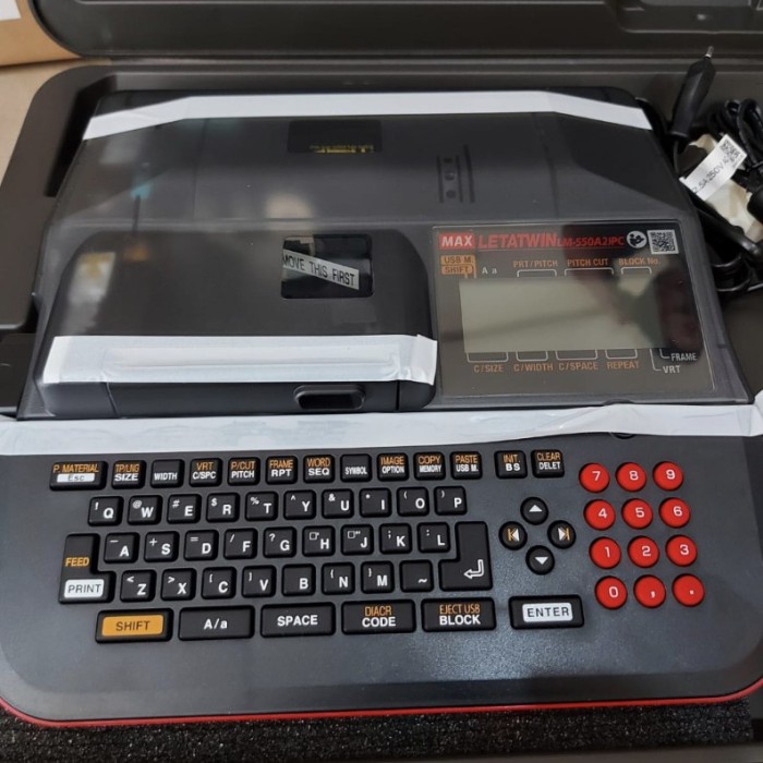 Jual Printer Label Tubing Letatwin Max LM-550A | Shopee Indonesia