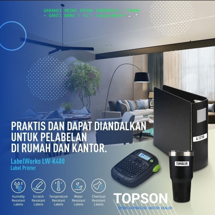 Jual New Epson LabelWorks LW-K400 Label Printer ( pengganti LW-400 ...