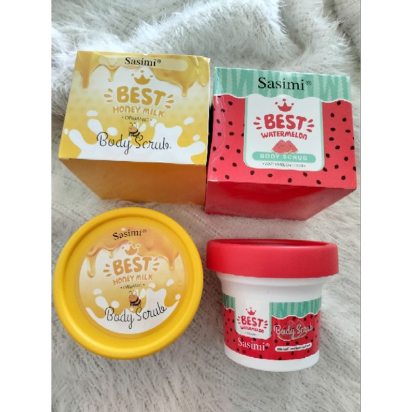 Jual Body scrub sasimi peeling daki badan | Shopee Indonesia