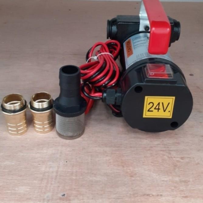 Jual Pompa Minyak Dc Direct Current Oil Pump 24V-6,5A Bbm Solar Pommini ...