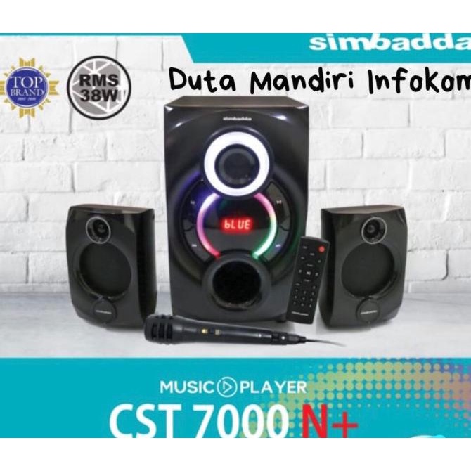 Jual Simbadda Speaker CST 7000 N+ Music Player - CST 7000N+ with Remote ...
