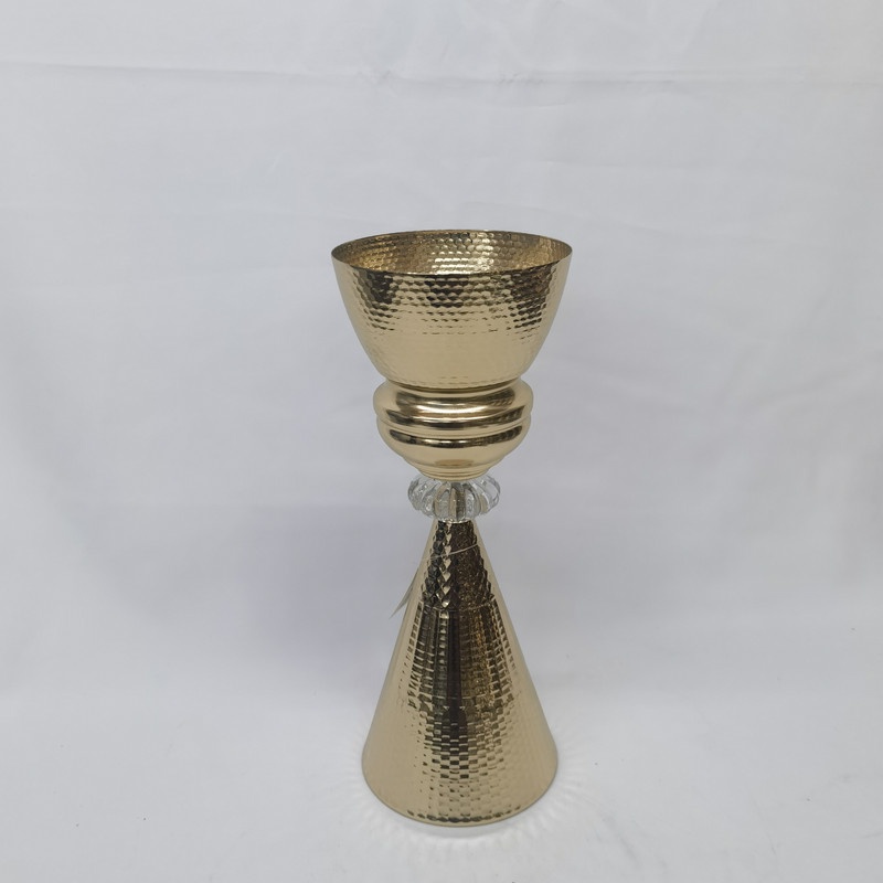 Jual Vas Bunga Hias Mini Warna Gold Artificial Aesthetic dan Minimalis ...