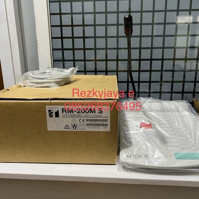 Jual TOA RM-200M S MIKROPHONE TOA RM 200M S ORIGINAL | Shopee Indonesia